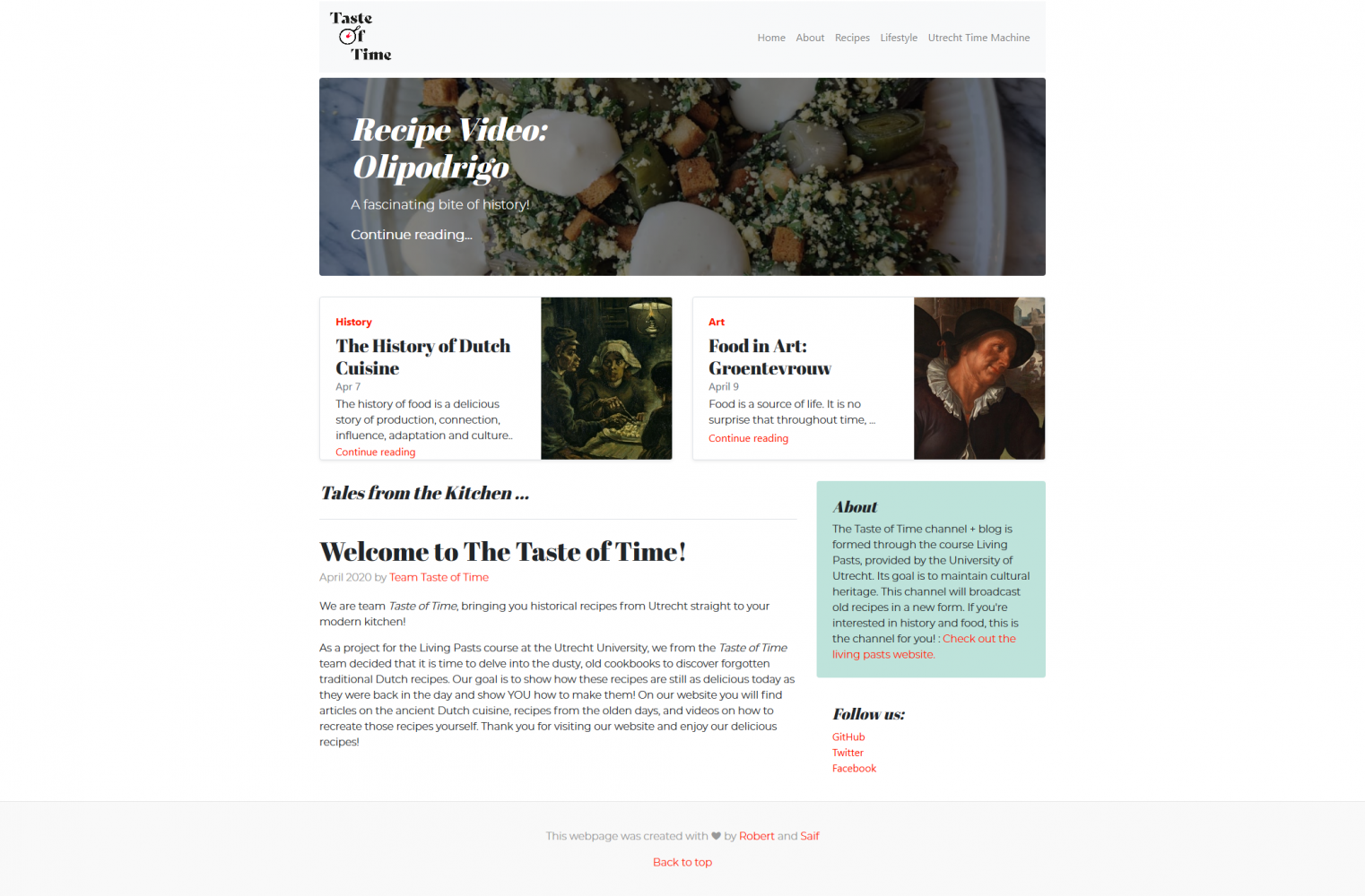 About the Living Pasts Exploring Futures Course - Living Pasts ...